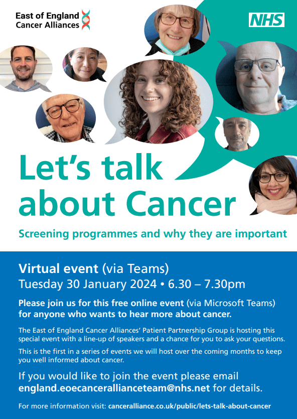Let’s Talk about Cancer - Cancer screening programmes and why they are ...